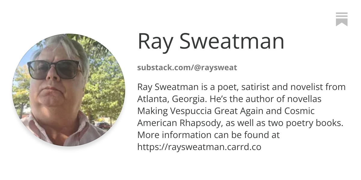 Ray Sweatman | Substack