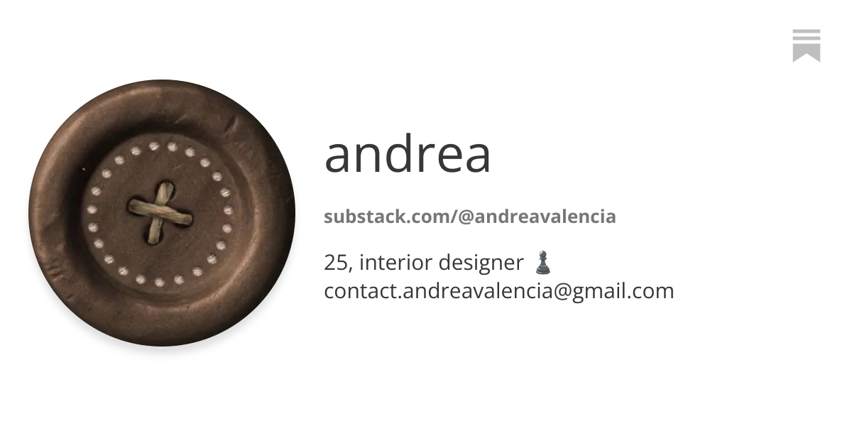 andrea | Substack