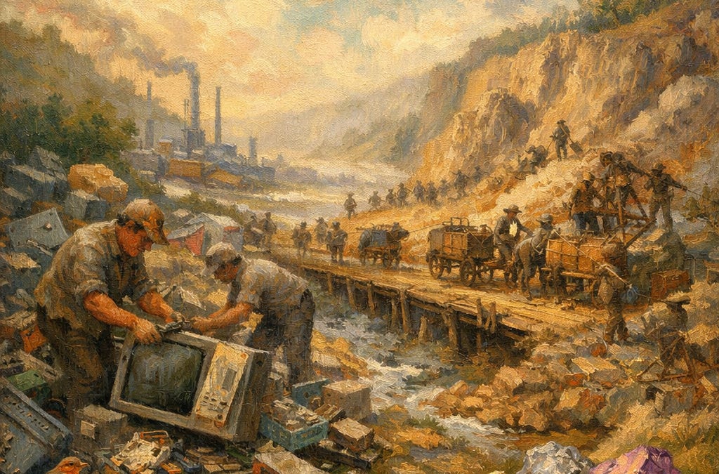 E-waste and Critical Mineral Processing