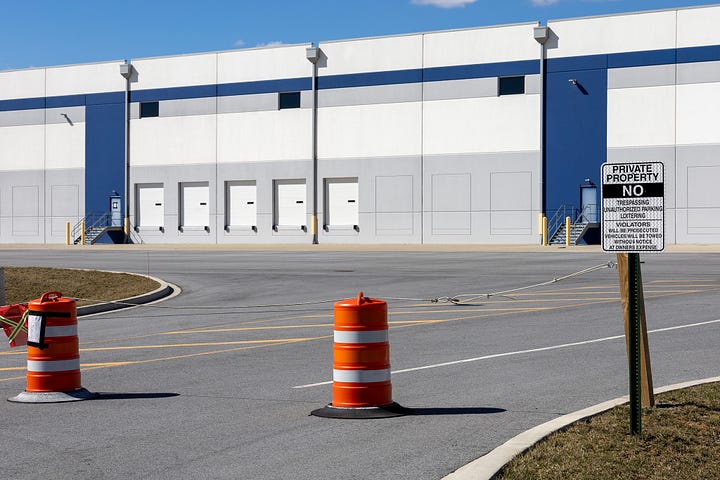 A Closer Look at ICE's Enormous People Warehouse Near Hagerstown, Maryland