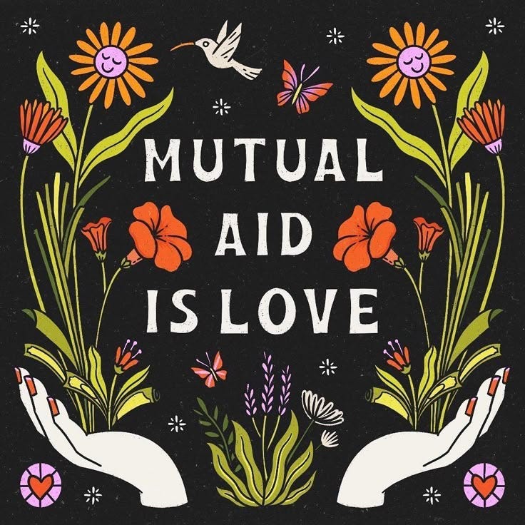 Mutual Aid Is Shared Survival - Lailani - The Creative Plug