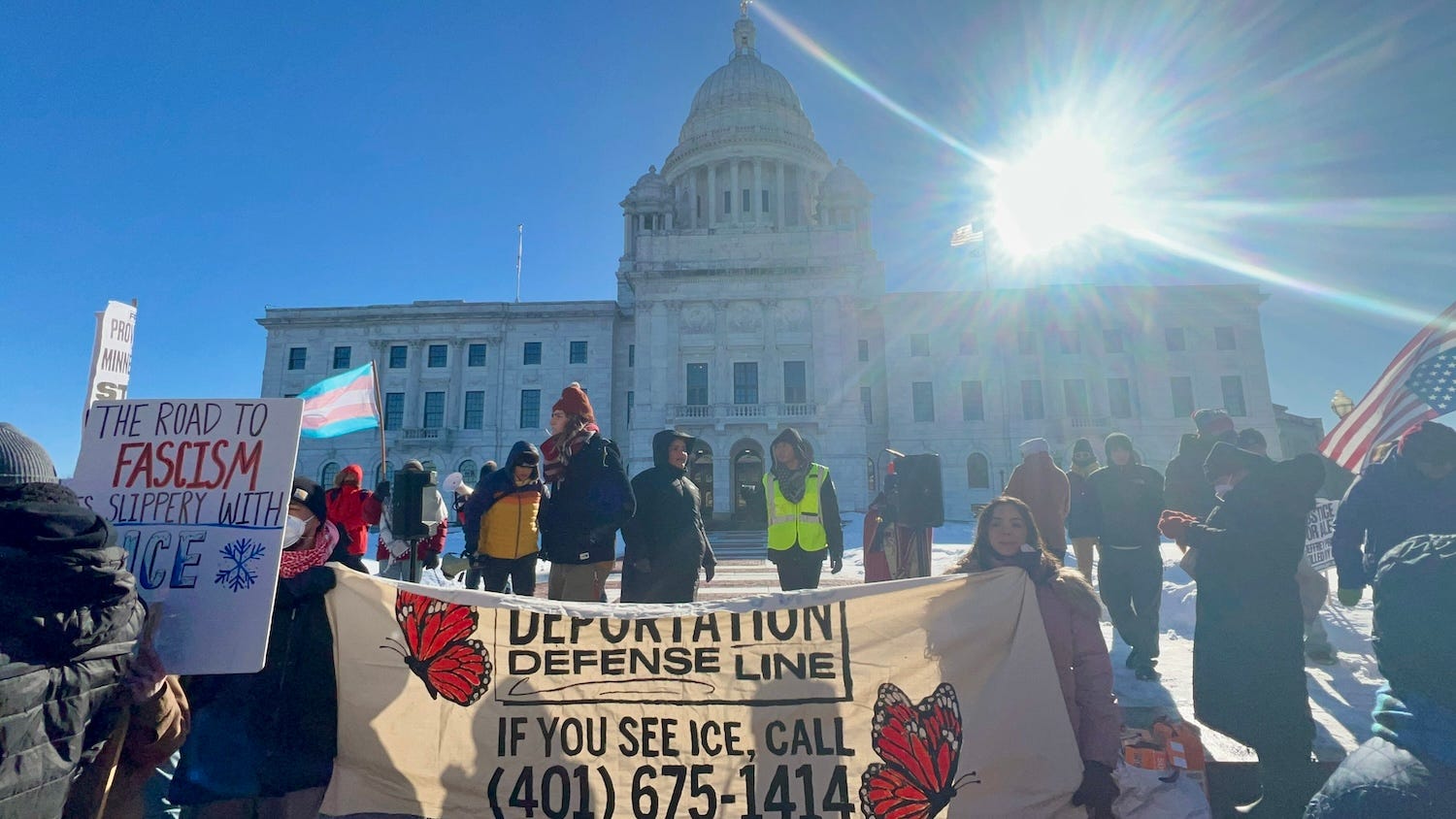 Progressive Charlestown: Thousands of Rhode Island students walk out as ...