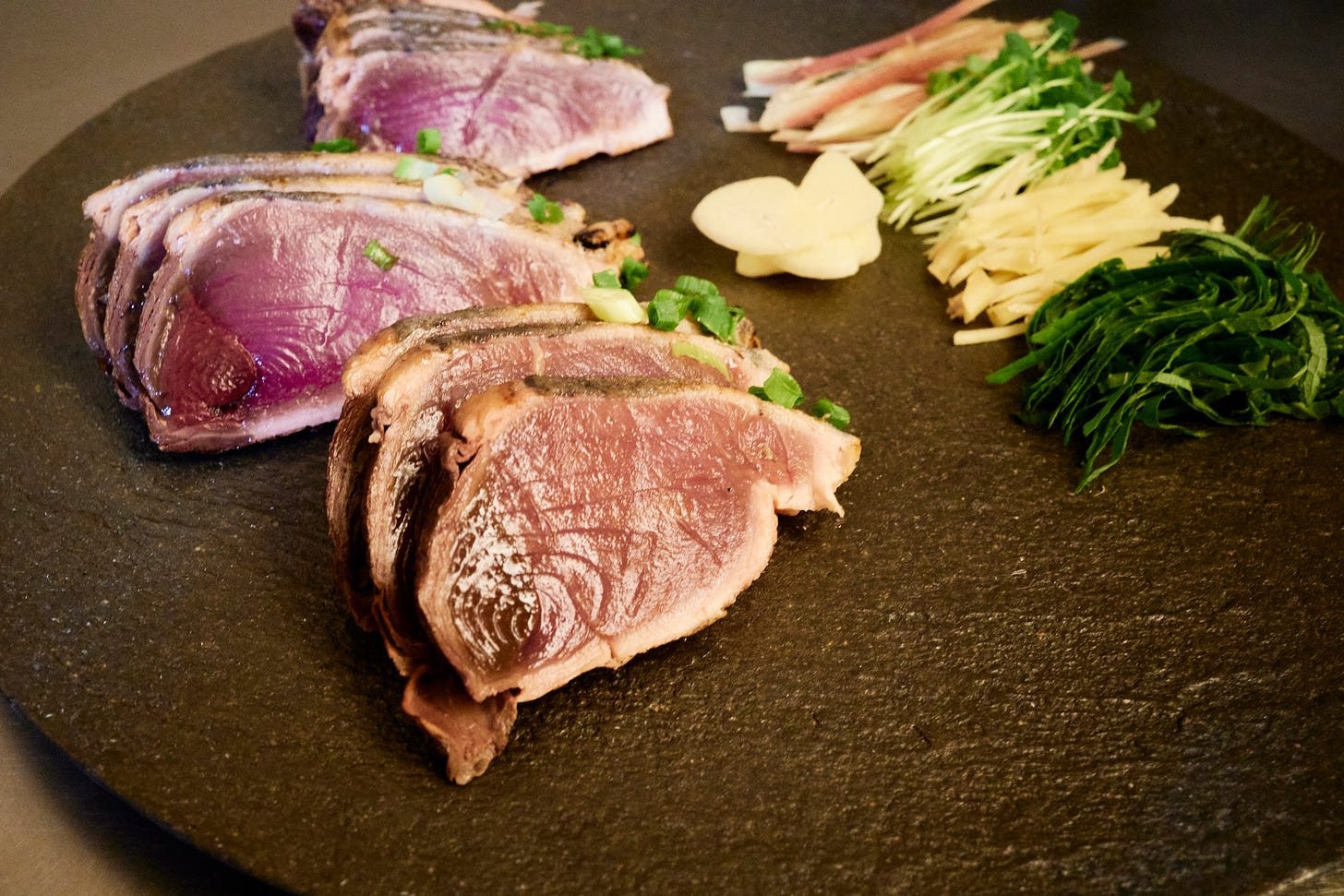 Katsuo no Tataki — Seared Bonito - by Nobi - Otsumami