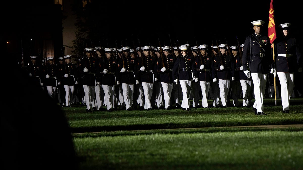 Kayla’s Guide to the USMC Friday Evening Parade at 8th & I