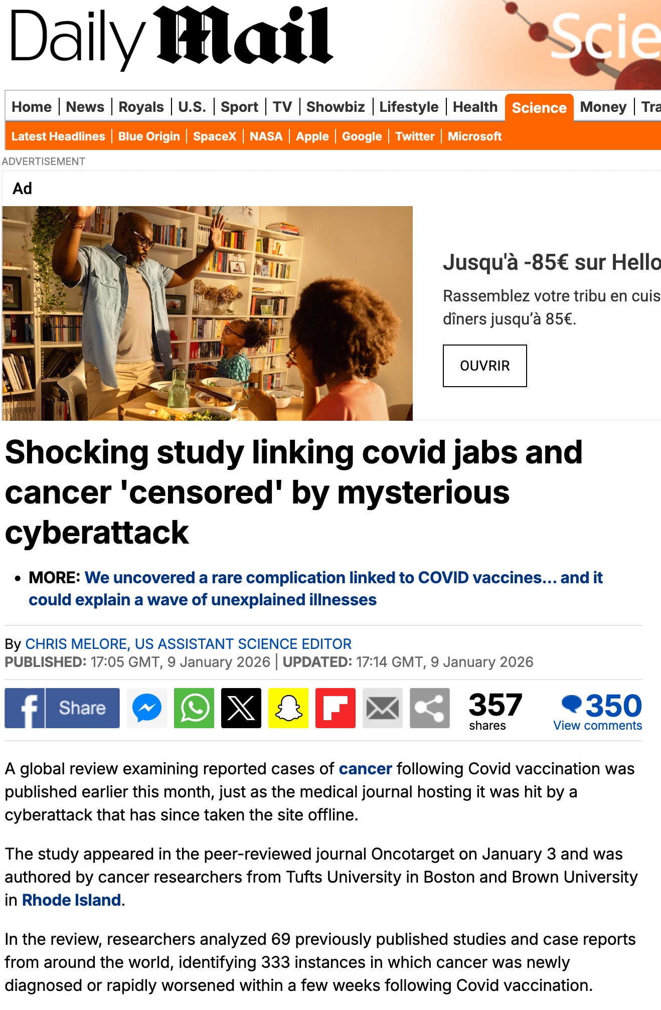 Après une cyberattaque, une étude explosive révèle des signaux de ...