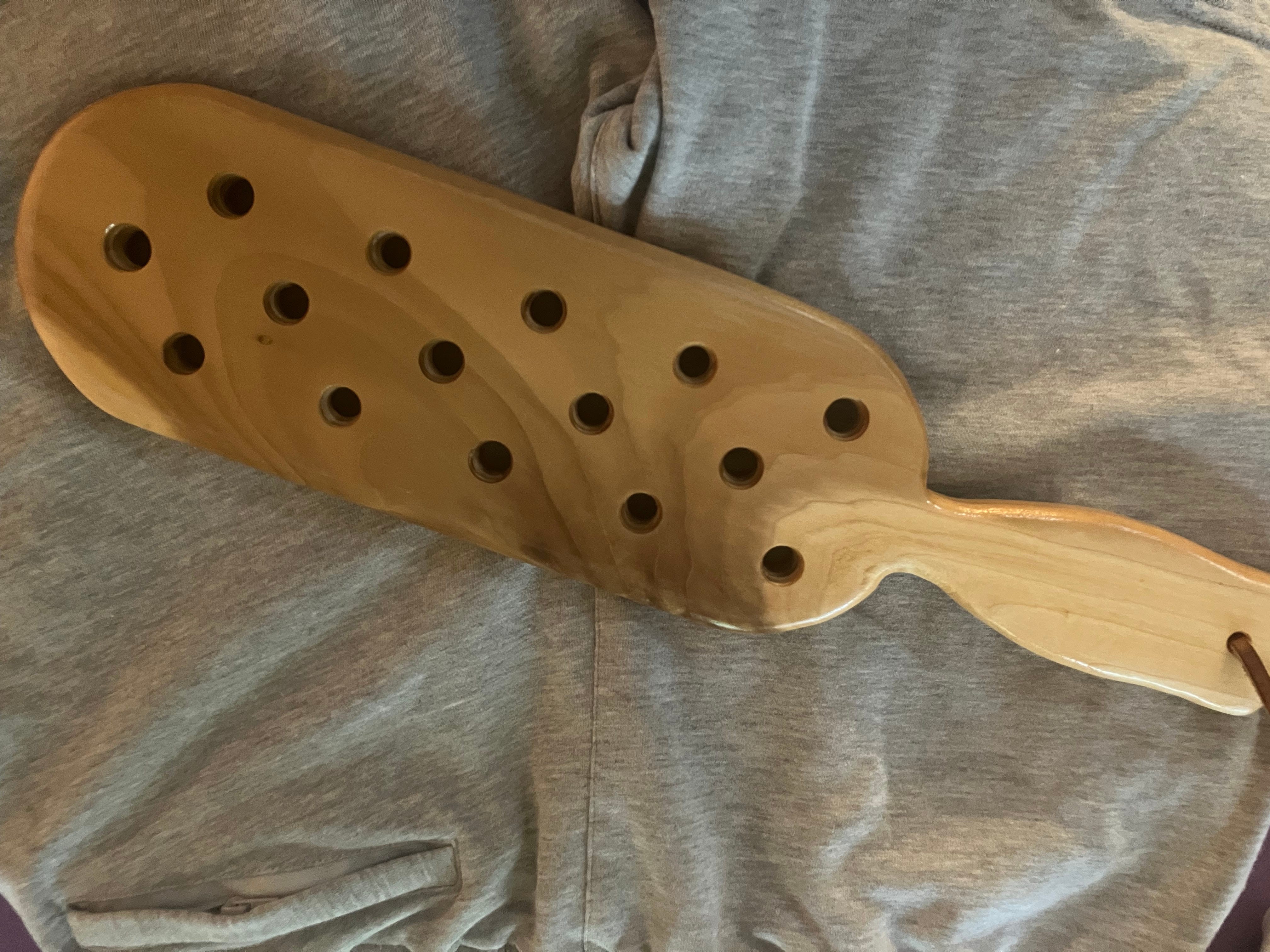 Bend over for the School Paddle - by Rachel O'Grady