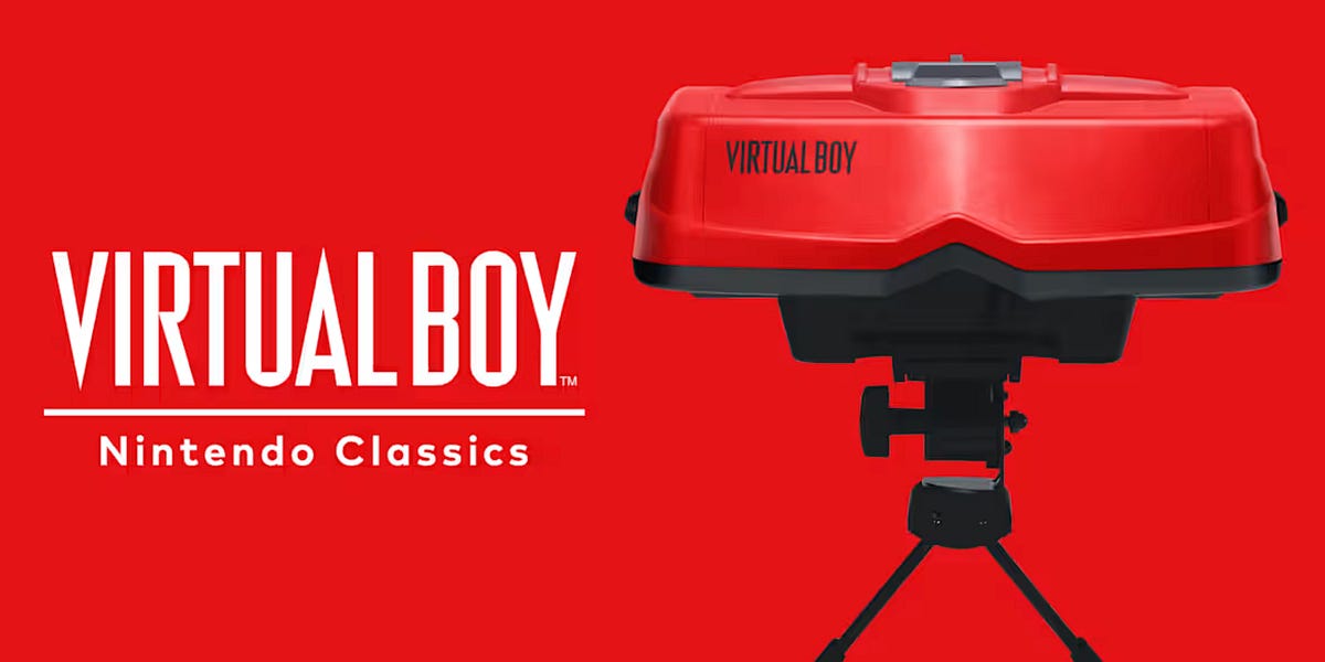Nintendo revives the Virtual Boy, its most infamous flop, at a luxury ...