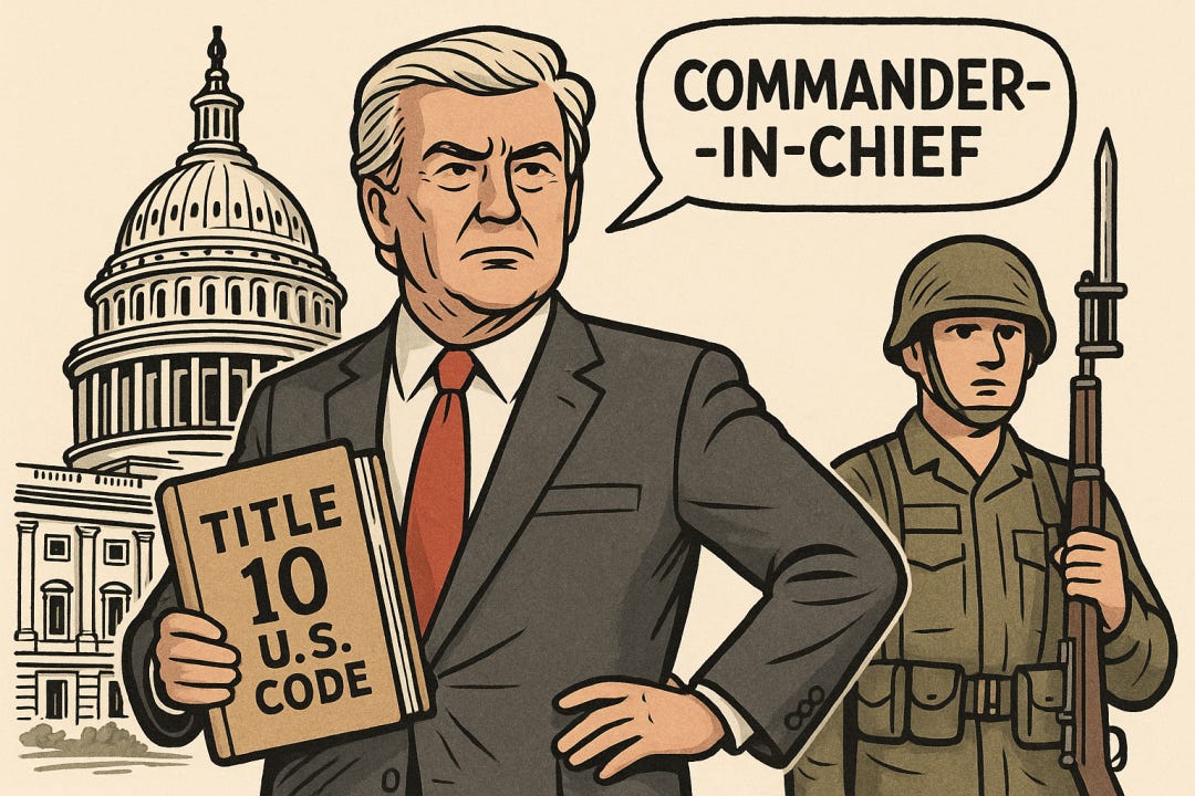 Commander-in-Chief: Understanding Presidential Powers Under Title 10