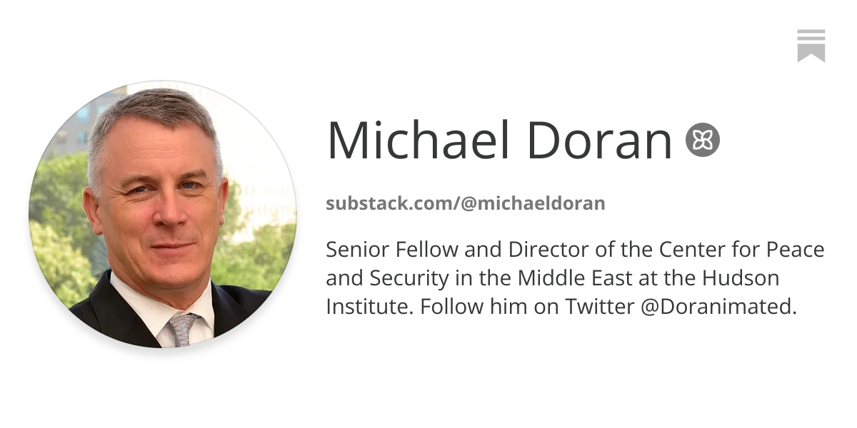 Michael Doran | Substack