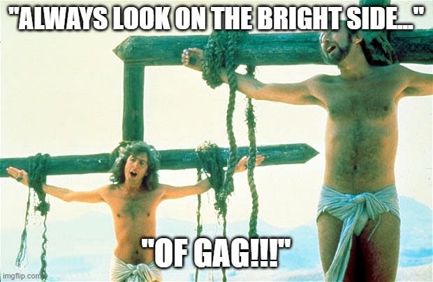 Comments - The Bright Side of G.A.G.™️ - by Le Shrub