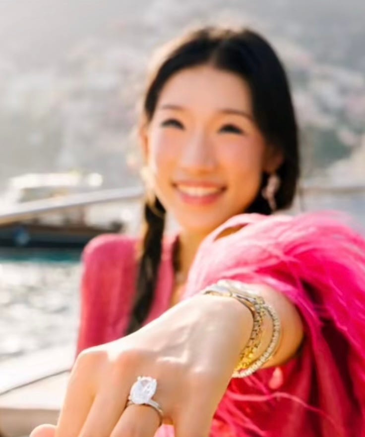 Becca Bloom's filthy rich wedding - a preview