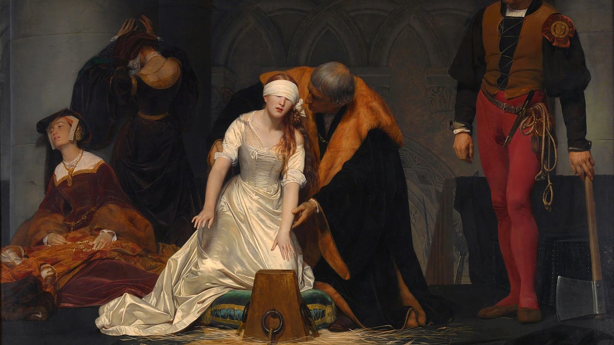 The Execution of Lady Jane Grey - The Rogue Art Historian