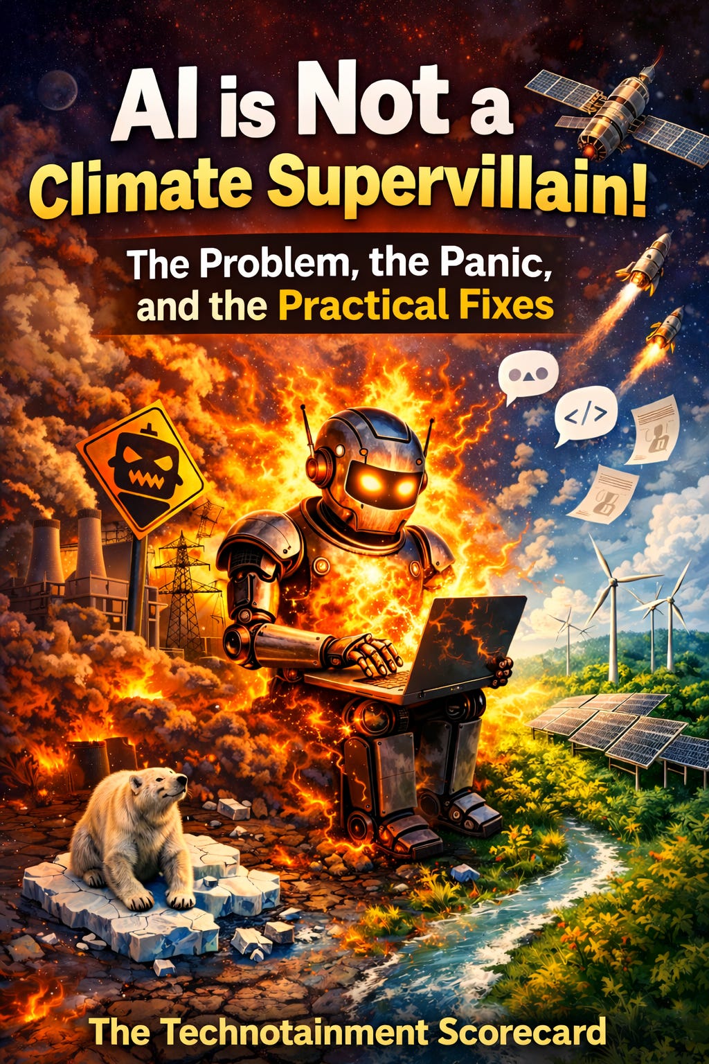 AI Is Not A Climate Supervillain - by Robert Rosenberg