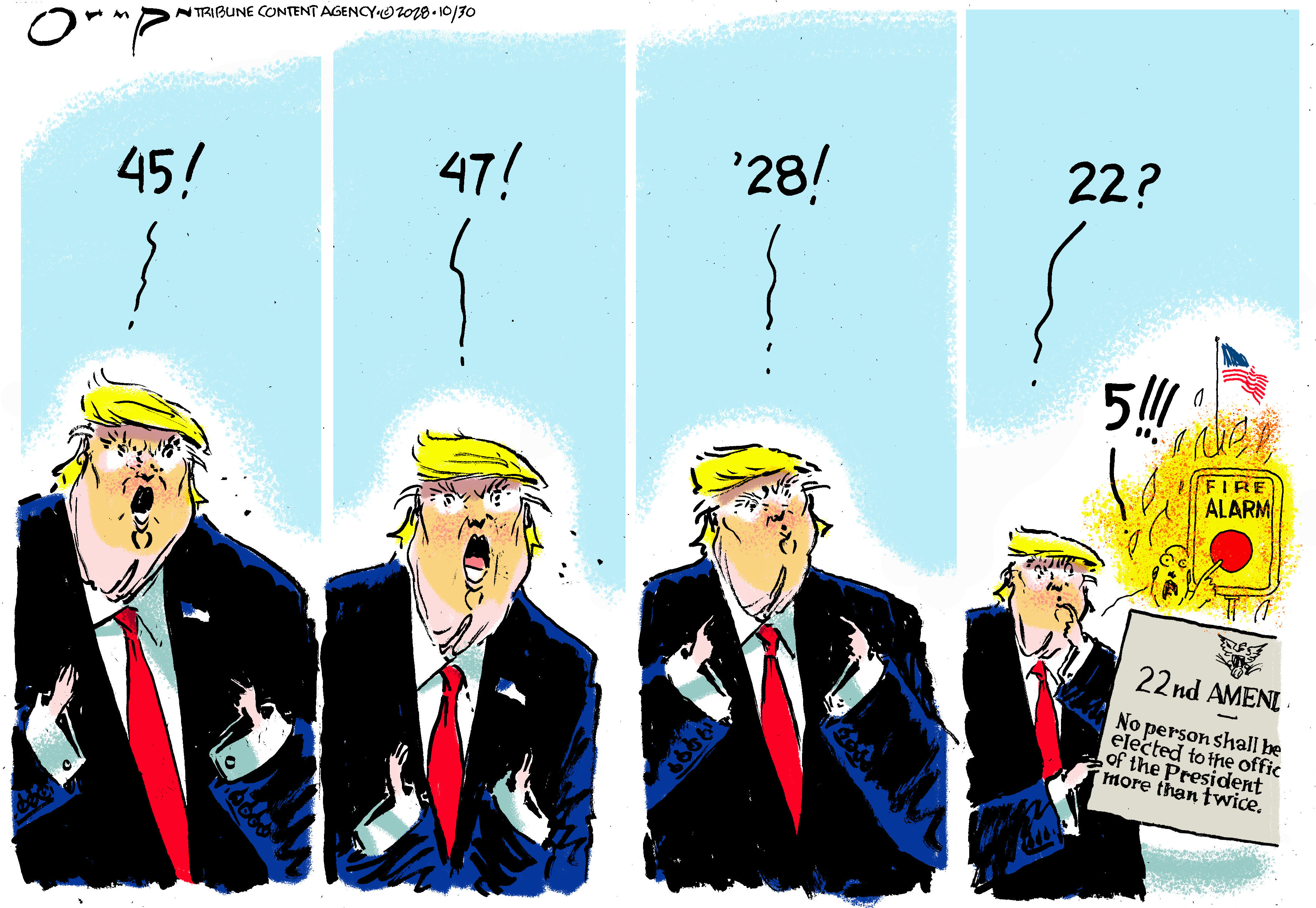 Your Daily Cartoon! - by Jack Ohman’s You Betcha!