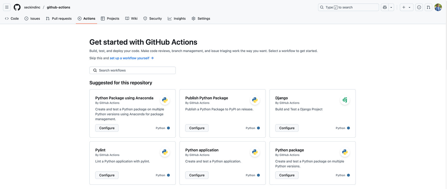 Getting Started with CI Using GitHub Actions