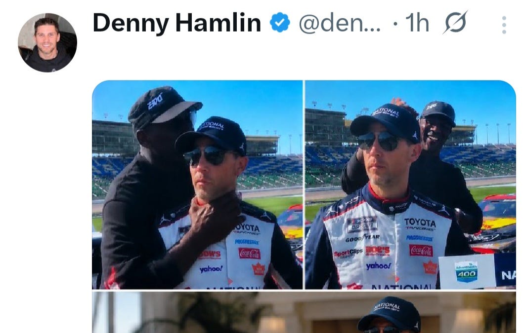 Denny Hamlin Did It! Pocono Makes Three-In-A-Row Wins!