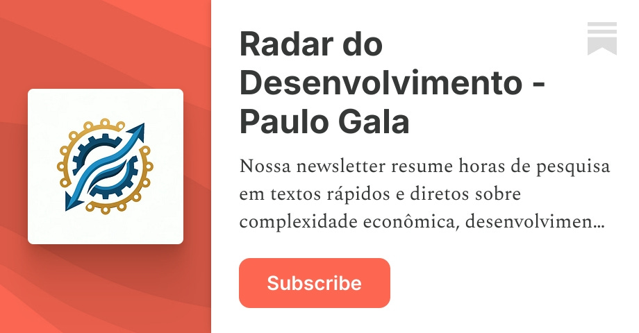 Radar do Desenvolvimento - Paulo Gala | Substack
