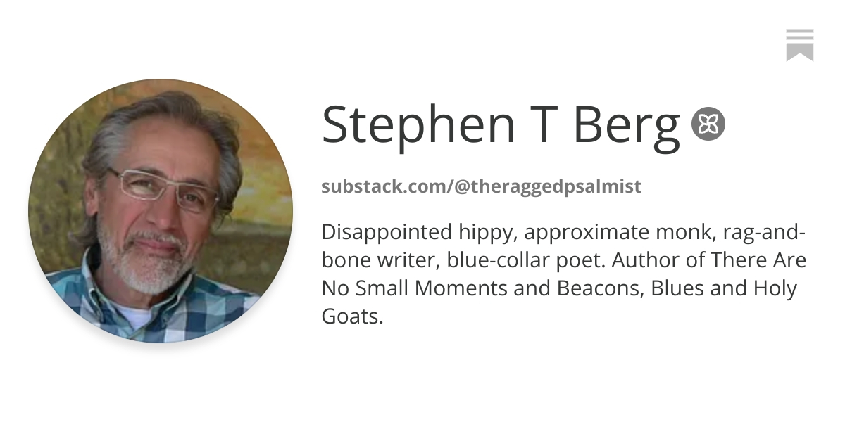 Stephen T Berg | Substack