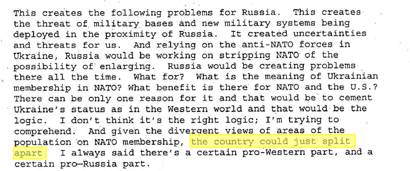Why Not to Mourn NATO, Volume II: The Bush-Putin Files