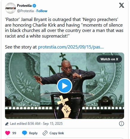 Pastor Jamal Bryant Blasts ‘Negro Preachers’ For HONORING ‘Racist ...