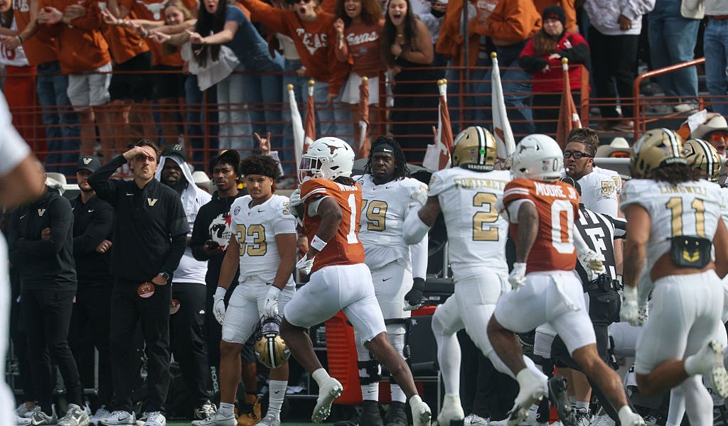 Texas Returns Home and Beats Vanderbilt Up. - by Bob Sturm