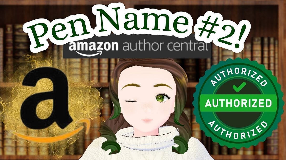 How to Set up an Amazon Author Central Profile for a SECOND Pen name