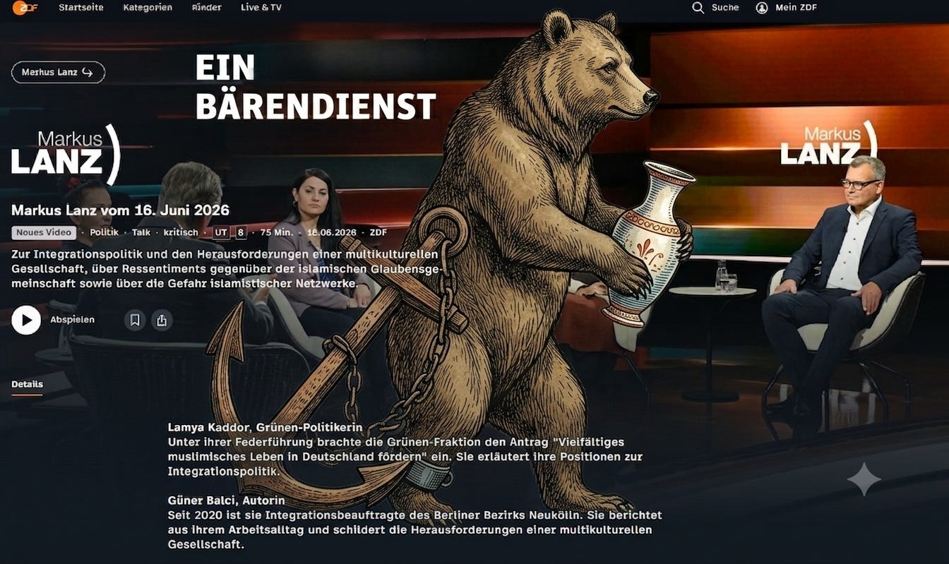 Markus Lanz and Khola Maryam Hübsch: When the TV Interrogation Style ...