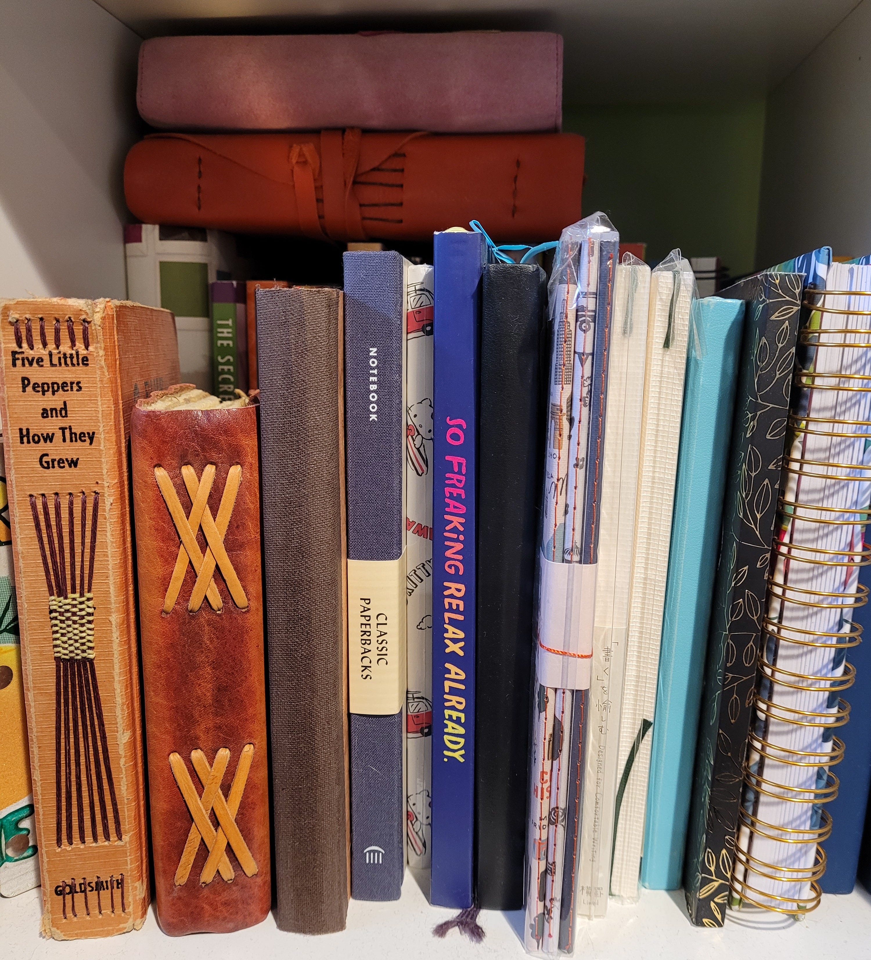 My Notebook S(h)elf - by Judith Jaeger