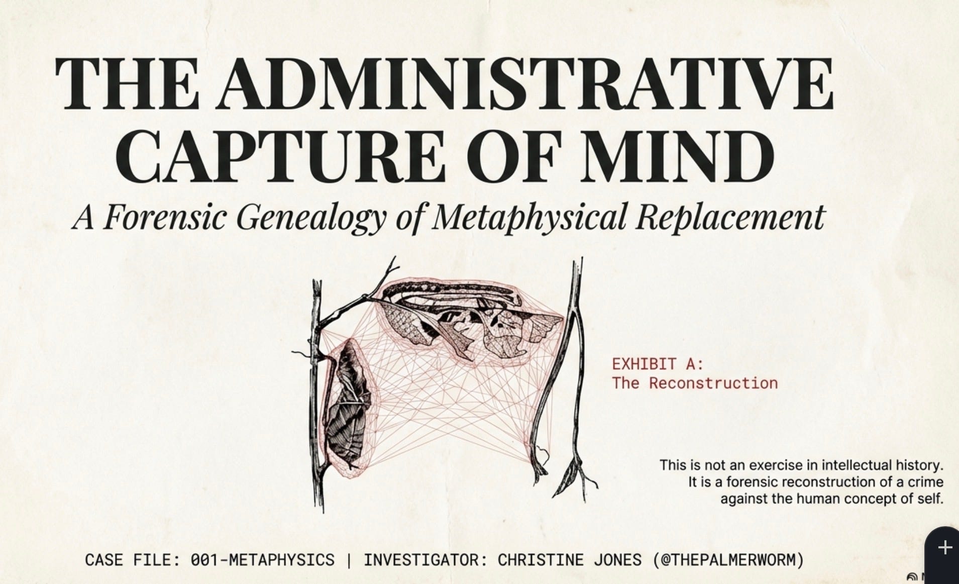 The Administrative Capture of Mind - by Christine Jones