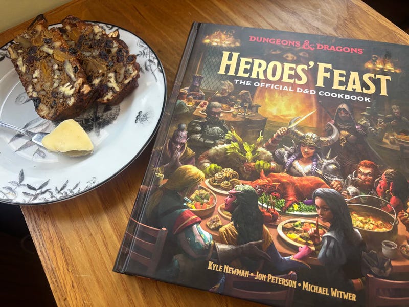 THE COOKBOOK TEST #0071: HEROES' FEAST: THE OFFICIAL D&D COOKBOOK