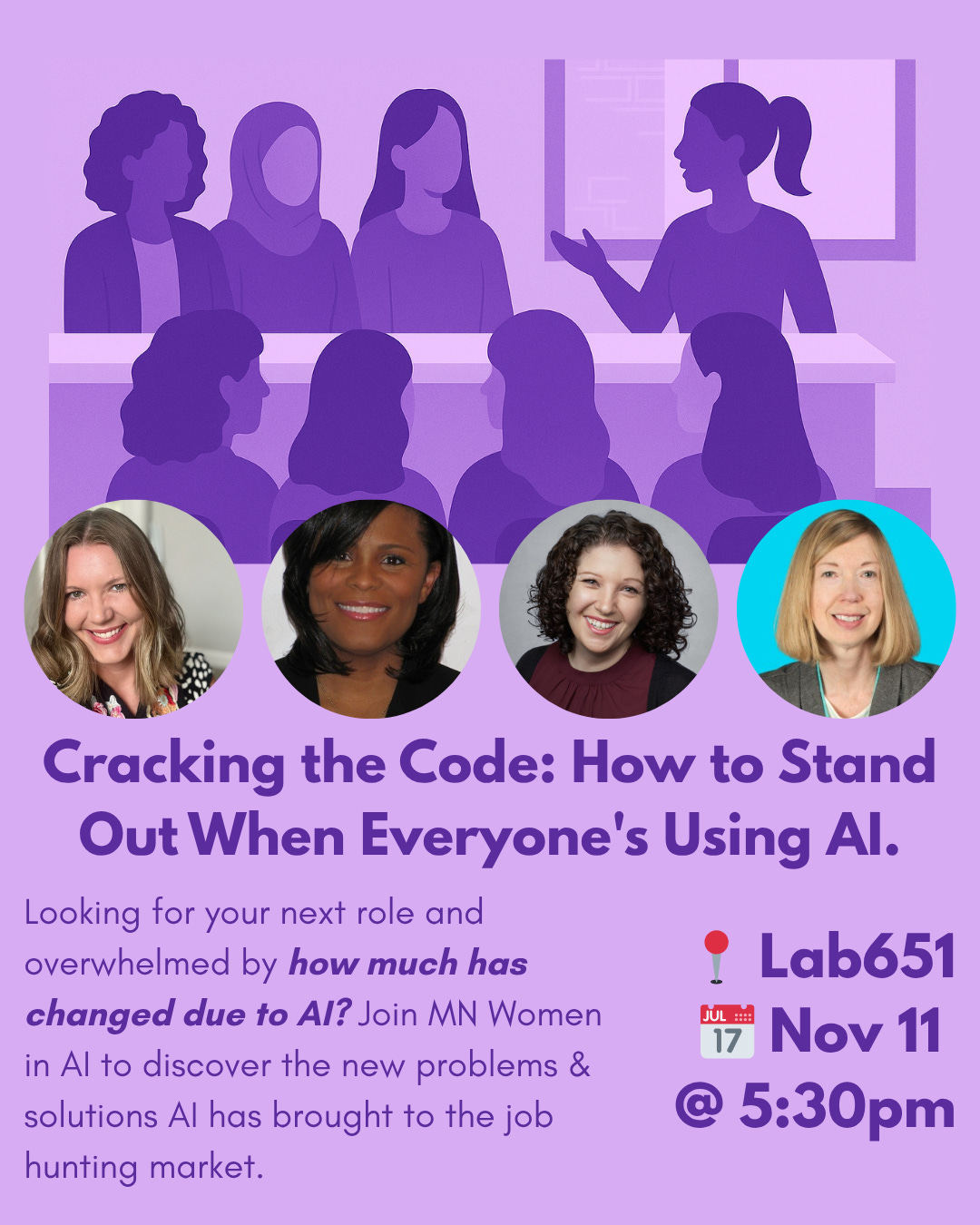 EVENT TONIGHT REMINDER | Cracking the Code: How to Stand Out When ...