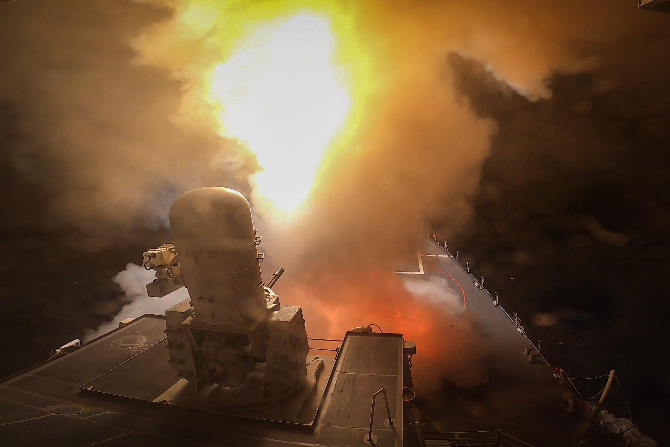 The US Navy Is Testing a New Laser Weapon in the Red Sea