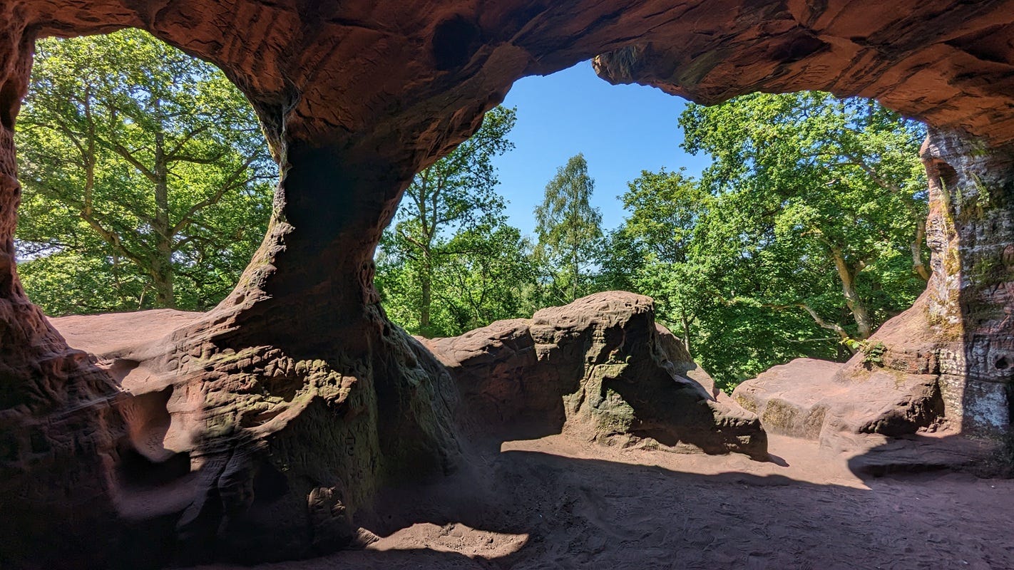 The last cave houses in England - by Helen Barrell