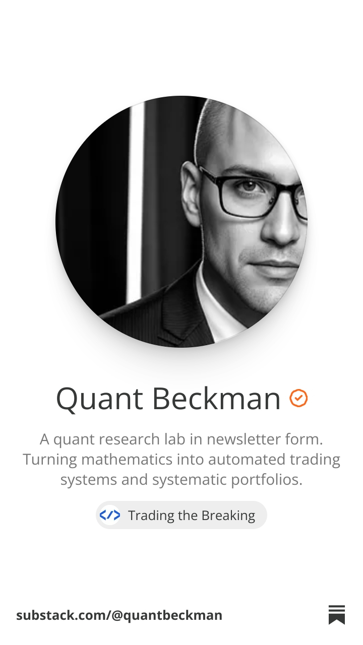 Quant Beckman | Substack