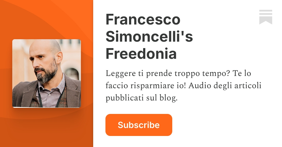 Francesco Simoncelli's Freedonia | Substack