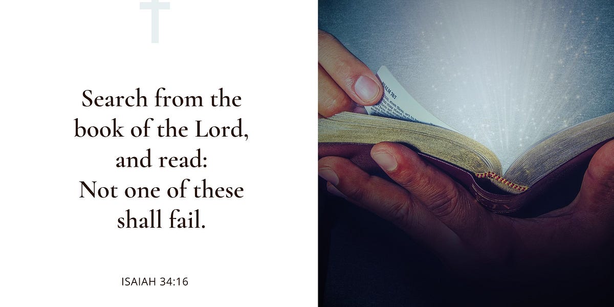 Isaiah 34 — What Comes Before Restoration: A Prophecy That Echoes ...