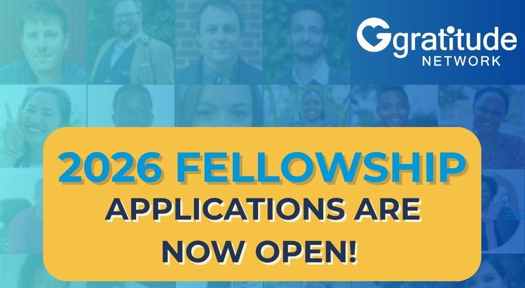 GRATITUDE NETWORK FELLOWSHIP 2026 - Bridge Builders Hub