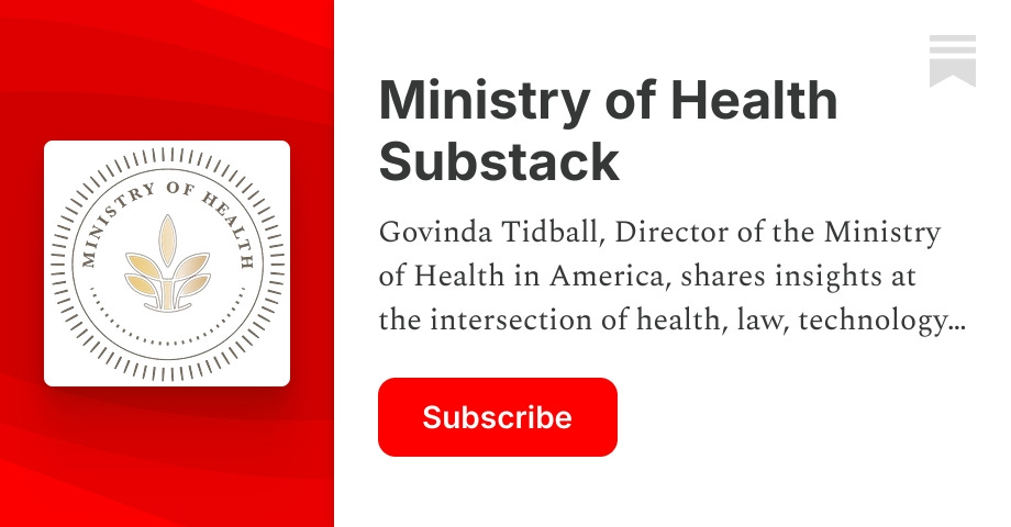 Ministry of Health Substack | Substack