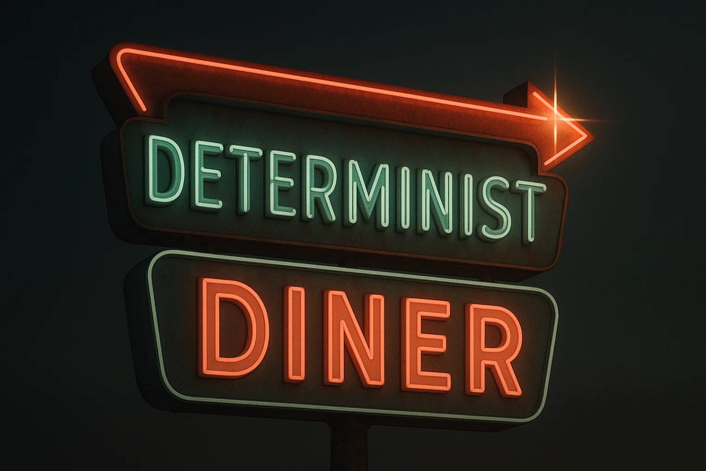 Lunch at the Compatibilist Café - by Joseph Rahi