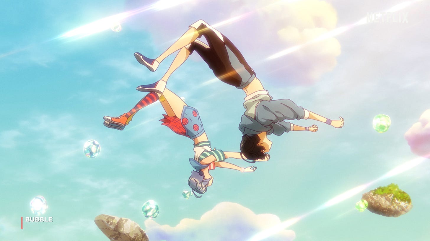 bubble theme anime