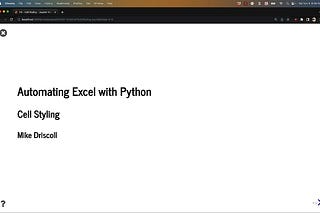The Python Papers | Mike Driscoll | Substack