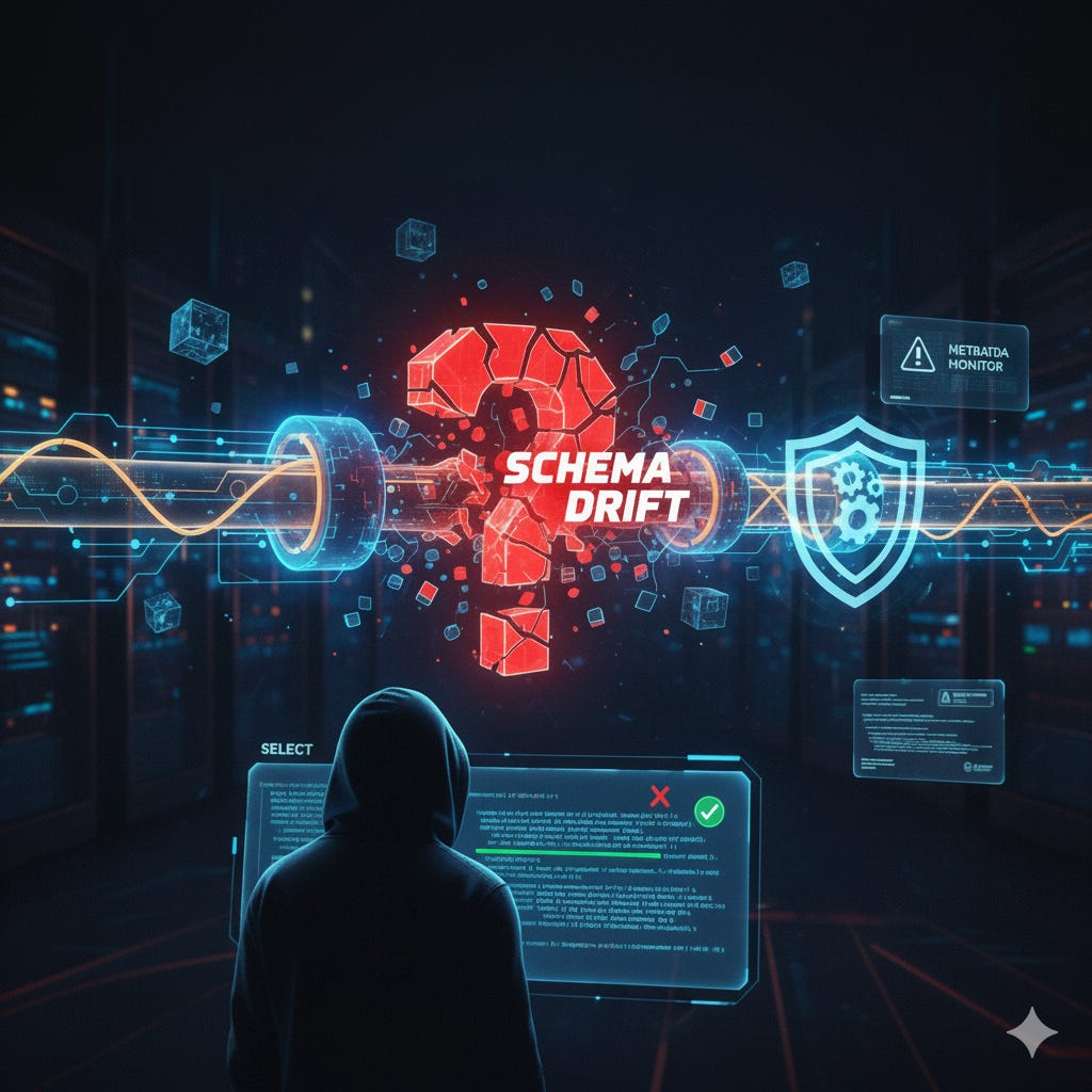 A Dor de Cabeça do Schema Drift - by Arthur Pitta
