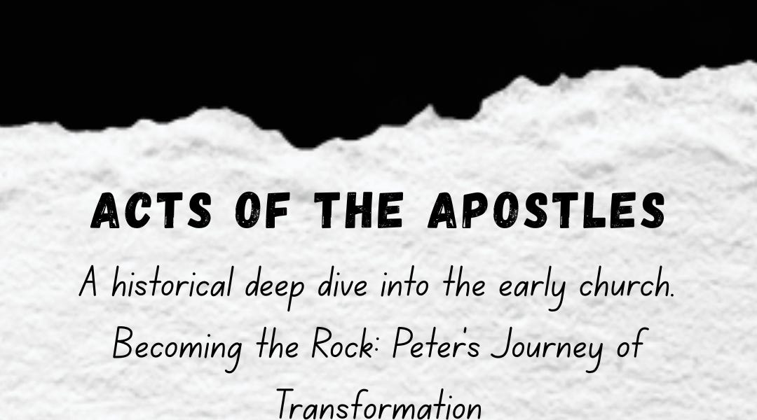 The Birth of the Church - by Kayla Combs - By Still Waters