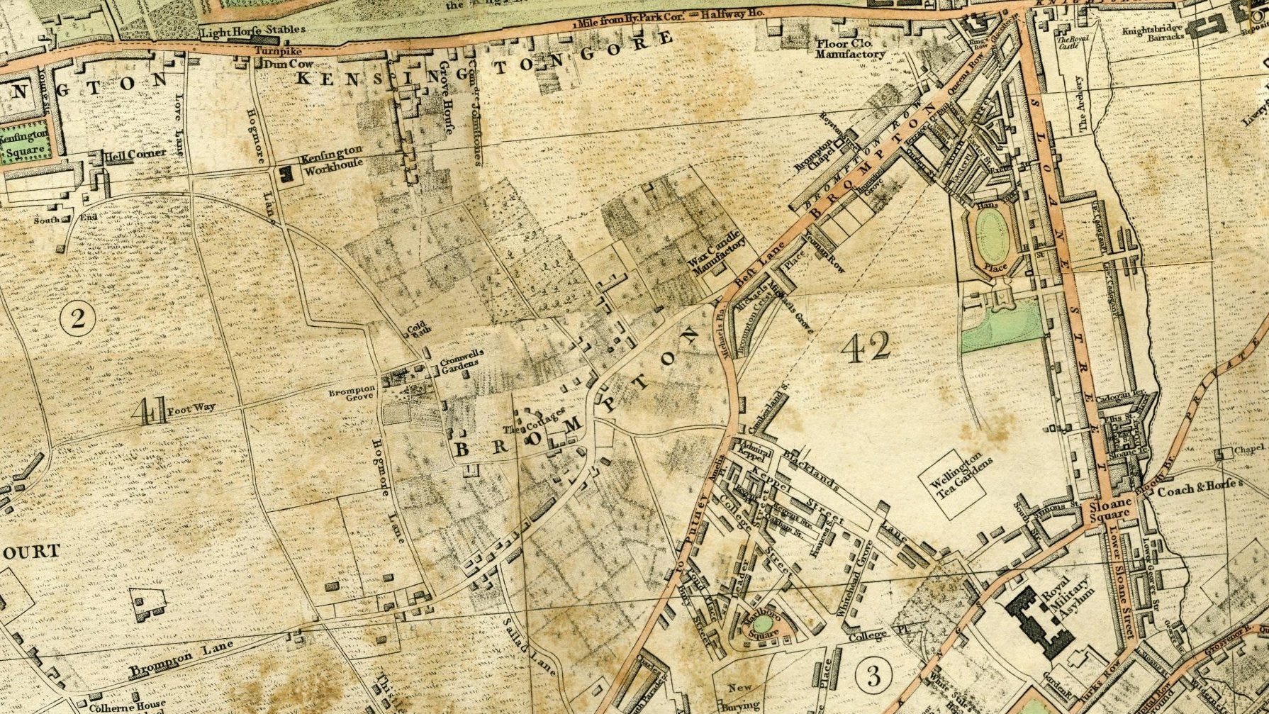 Old Brompton - by ScottH - The Underground Map