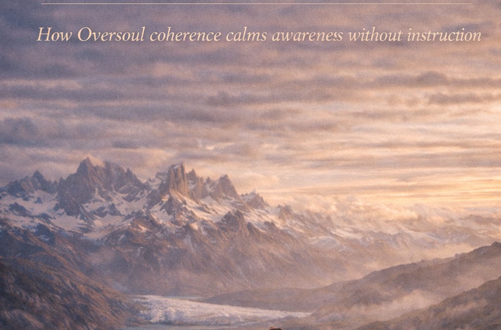 Why Certain Landscapes Quiet the Mind Without Trying