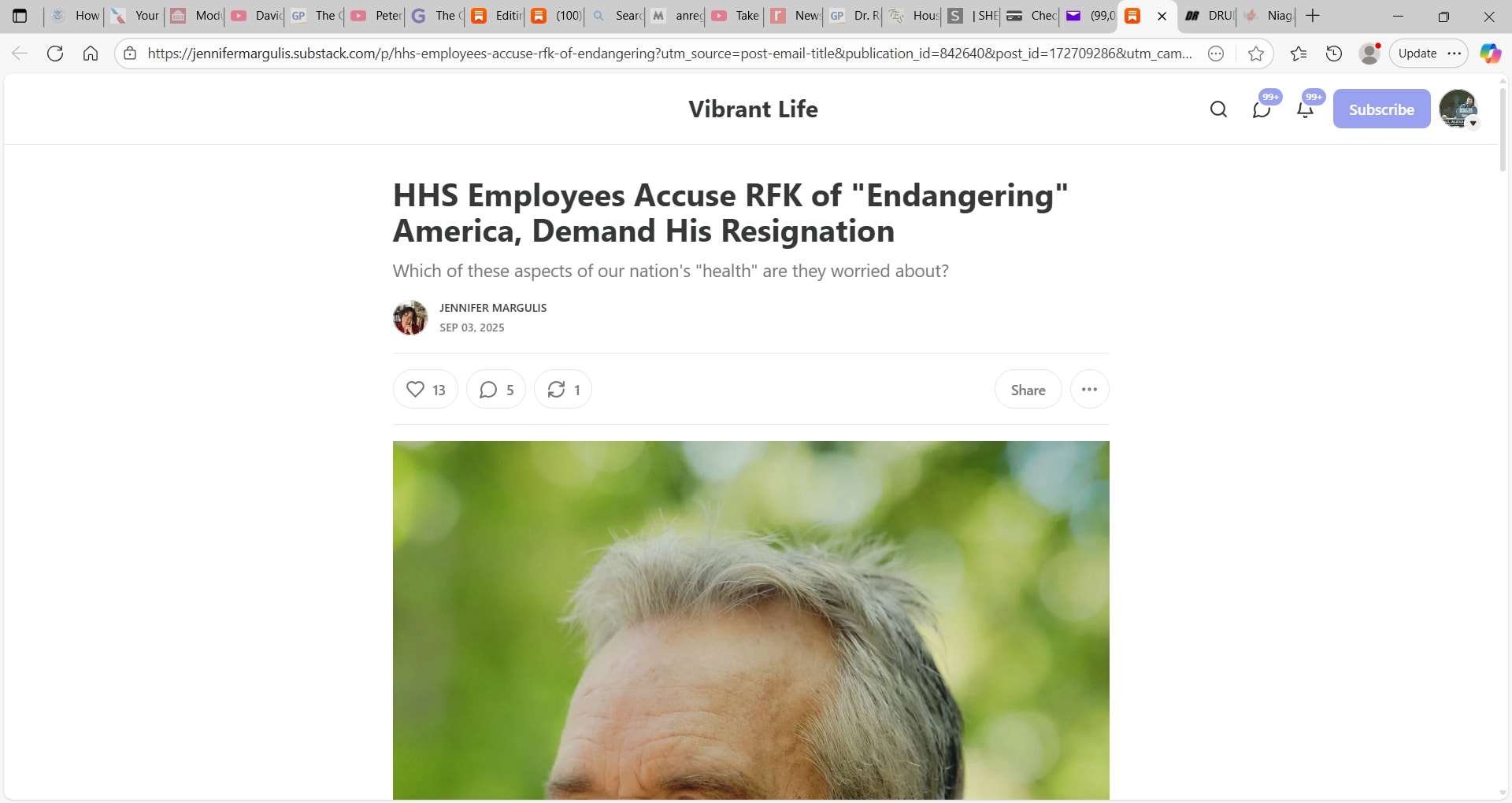 'HHS Employees Accuse RFK Jr. (Bobby Kennedy Jr.) of "Endangering" America, Demand His ...