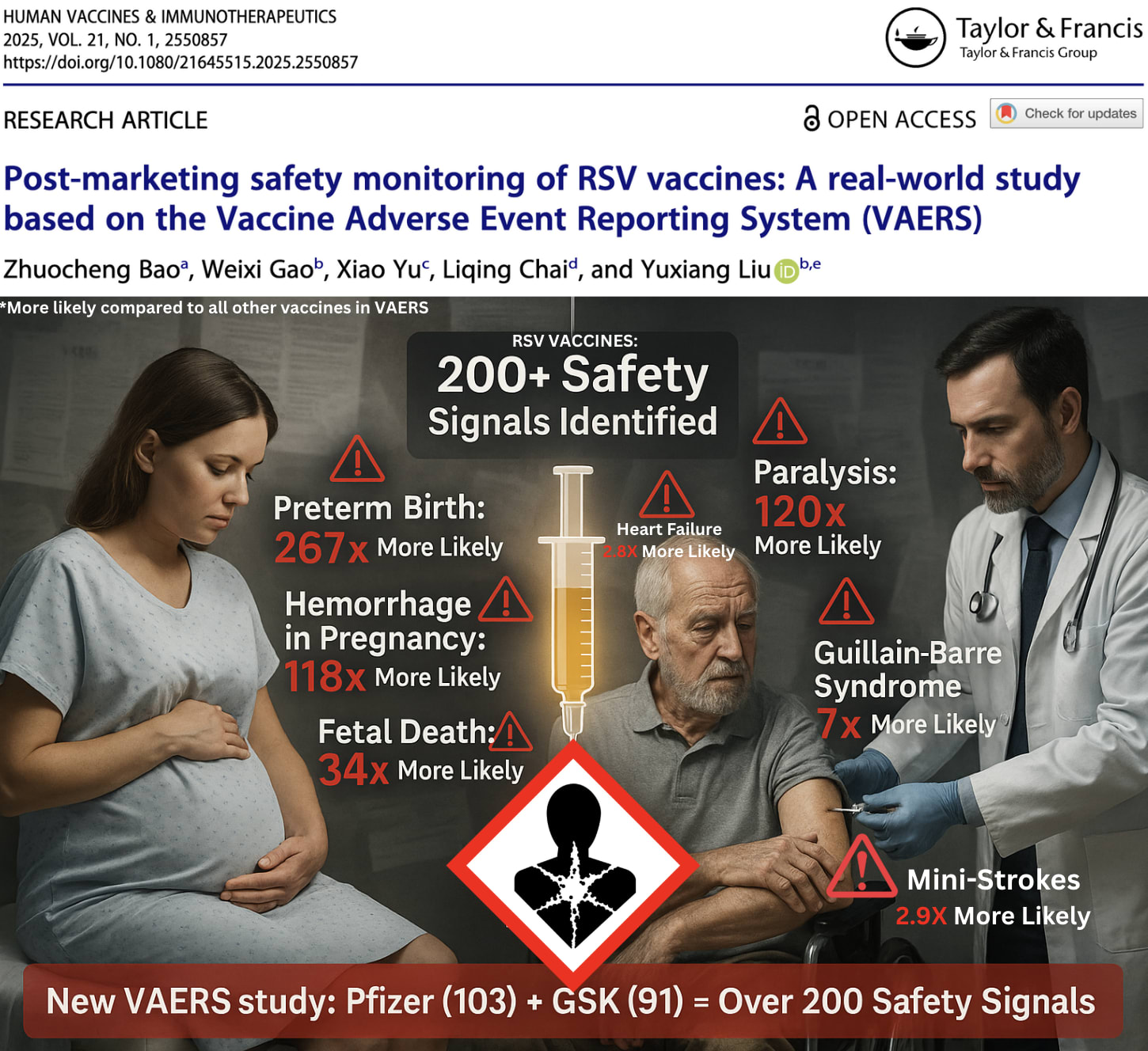 BREAKING: RSV Shots Linked to Over 200 Safety Signals — Serious ...