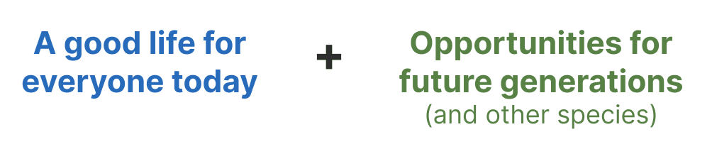 Can we break the human development-environment trade-off? | annotated ...