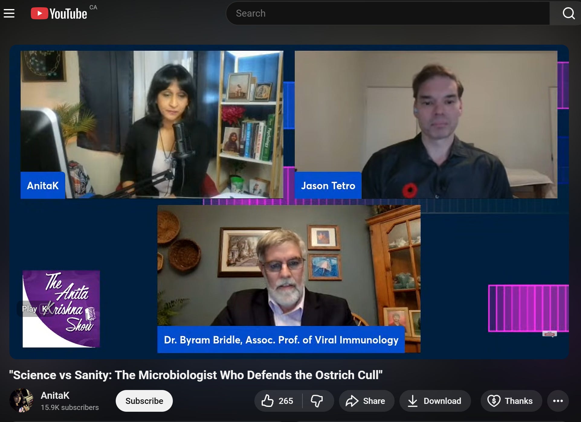 COVID Chronicles | Dr. Byram W. Bridle | Substack