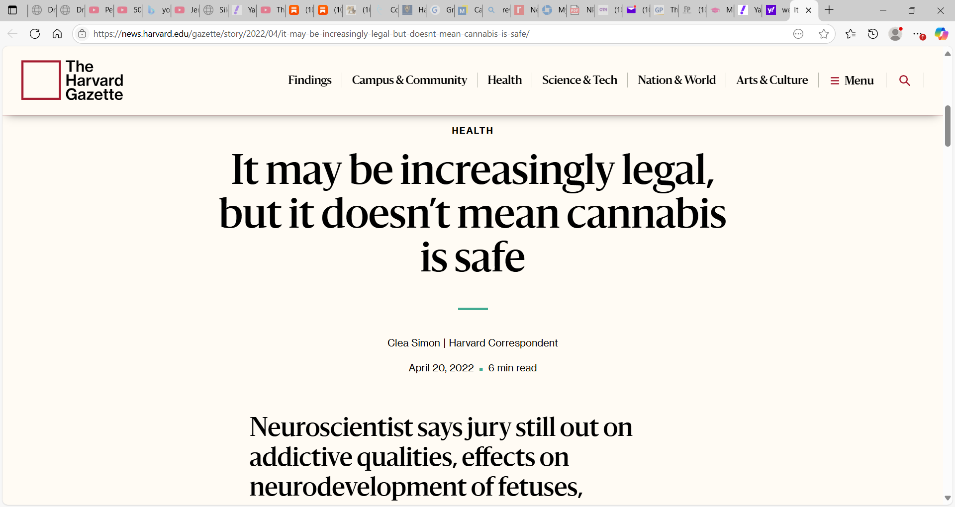 Not because the government e.g. Canada, USA etc. says weed (marijuana ...